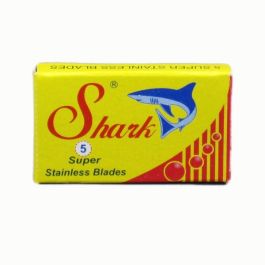 Shark Super Stainless Steel DE Blades | 5 Pack | Traditional Wet Shave ...